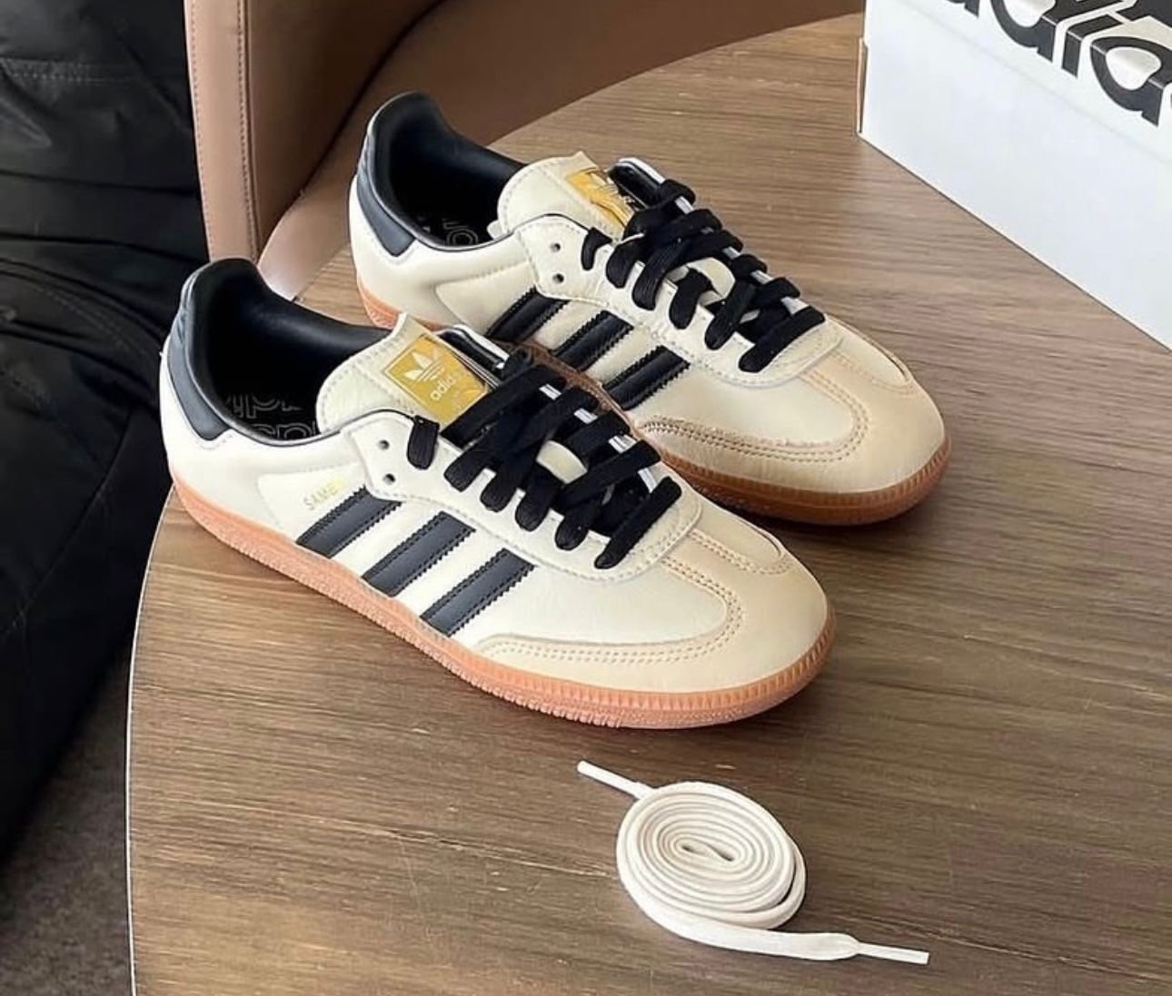 First Copy Adidas Samba Strata Beige 2025 shoes for Mens